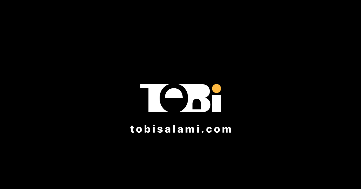 Web Developer Blog - Tobi Salami
